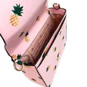 Kate Spade New York Staci Square Pineapple Printed Crossbody Bag