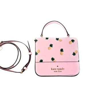 Kate Spade New York Staci Square Pineapple Printed Crossbody Bag