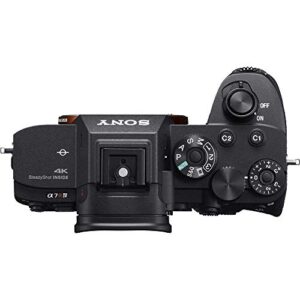 Sony Alpha a7R IV Mirrorless Digital Camera (Body Only) (ILCE7RM4/B) + 2 x 64GB Memory Card + 3 x NP-FZ-100 Battery + Corel Photo Software + Case + Card Reader + LED Light + More (Renewed)