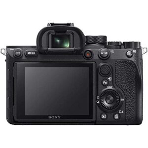 Sony Alpha a7R IV Mirrorless Digital Camera (Body Only) (ILCE7RM4/B) + 2 x 64GB Memory Card + 3 x NP-FZ-100 Battery + Corel Photo Software + Case + Card Reader + LED Light + More (Renewed)