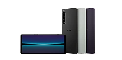 Sony Xperia 1 IV XQ-CT72 5G Dual 256GB 12GB RAM Factory Unlocked (GSM Only | No CDMA - not Compatible with Verizon/Sprint) – White