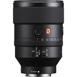 Sony FE 135mm f/1.8 GM Lens (SEL135F18GM) + Filter Kit + Lens Cap Keeper + Cleaning Kit + More