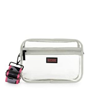 Haute Shore - Drew Clear Vinyl Crossbody w/Camo Strap