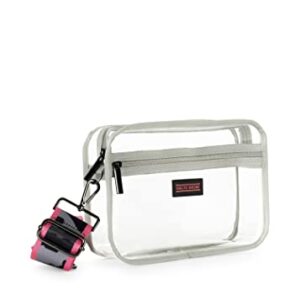 Haute Shore - Drew Clear Vinyl Crossbody w/Camo Strap