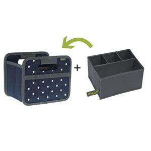 meori Foldable Mini Box | Marine Blue Dots Bundle