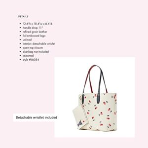 kate spade handbag for women reversible tote bag, cream multi