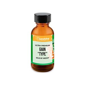 gain original”type” essence oil for diffusers and candles by sunshine candle supply.05 oz bottle