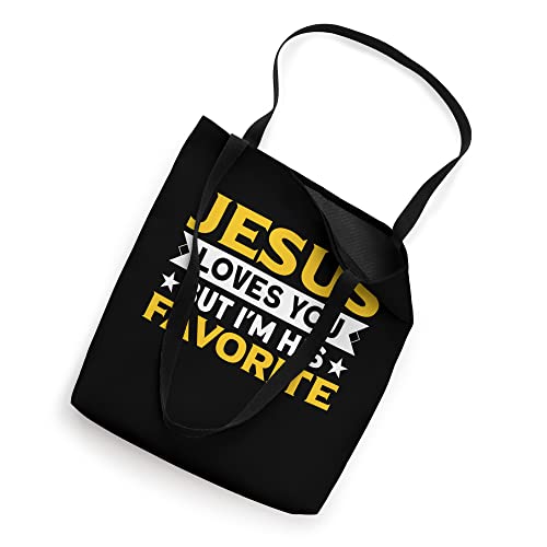 Jesus Loves You Faith Church Appreciation Christian Tote Bag