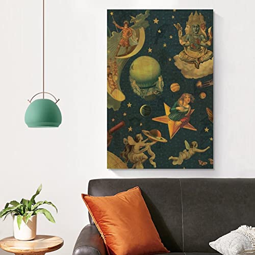 XIAOMB The Smashing Pumpkins Mellon Collie And The Infinite Sadness Music Album Poster for Bedroom Aesthetic Wall Decor Canvas Wall Art Gift 12x18inch(30x45cm)