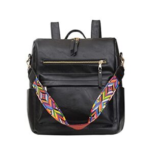 capacity ethnic large backpack backpack soft retro style women’s embroidered backpacks big backpack for women, 220622dzqv2awz0ps, 32*14*35, black