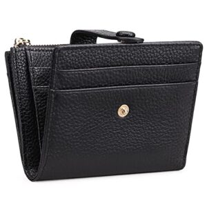 falan mule small wallets for women rfid blocking slim bifold leather womens wallet with zipper coin purse