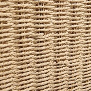 Badger Basket Woven Top and Baskets-Brown Kid's Storage Bench