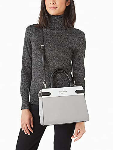 Kate Spade New York Staci Colorblock Medium Satchel Nimbus Grey Multi