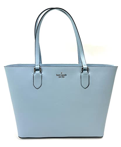 Kate Spade New York Laurel Way Medium Dally Saffiano Leather Tote (Ocean Fog)