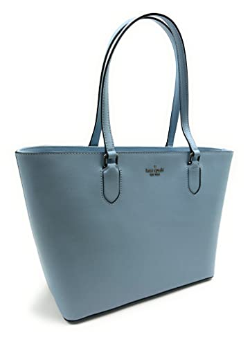 Kate Spade New York Laurel Way Medium Dally Saffiano Leather Tote (Ocean Fog)