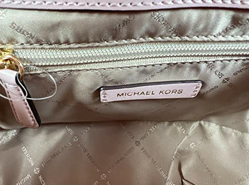 Michael Kors Manhattan Medium Top Handle School Satchel Leather Bag