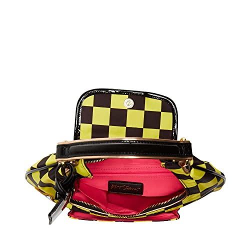 Betsey Johnson Hail Shoulder Bag, Black Multi