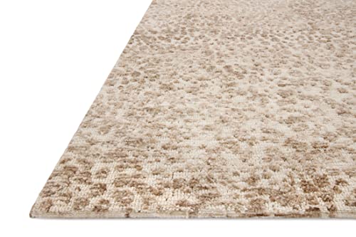 Loloi II Neda Collection NED-02 Ivory/Sand, Transitional 3'-6" x 5'-6" Accent Rug