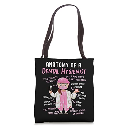 Dental Hygienist Anatomy Tote Bag