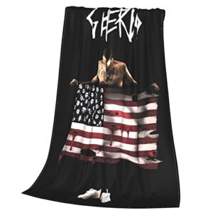 G Herbo Blanket Flannel Fleece Lightweight Throw Blankets All Seasons Bed Couch Office 60"X50"