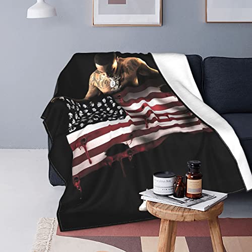 G Herbo Blanket Flannel Fleece Lightweight Throw Blankets All Seasons Bed Couch Office 60"X50"