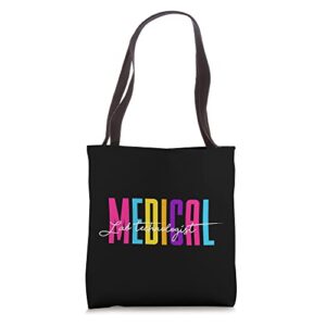 medical lab scientist medical laboratory scientist tote bag