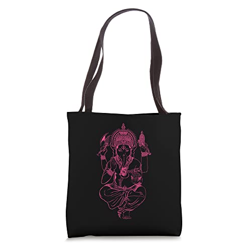 Ganesh Symbol Yoga Hindu Men Women Meditation Tote Bag