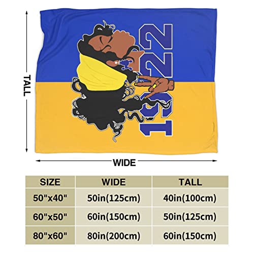 Sigma Gamma Rho Blanket Flannel Throw Ultra Soft Micro Blanket 50''x40'', Black