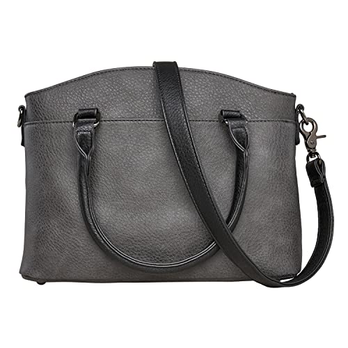 Concealed Carry Carly Satchel by Lady Conceal (Gray)