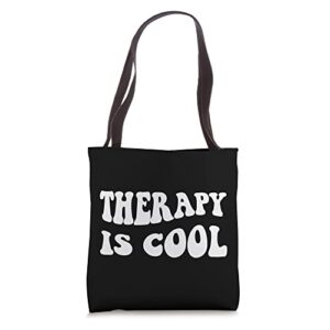 bpd bipolar mental health awareness day therapy is cool tote bag