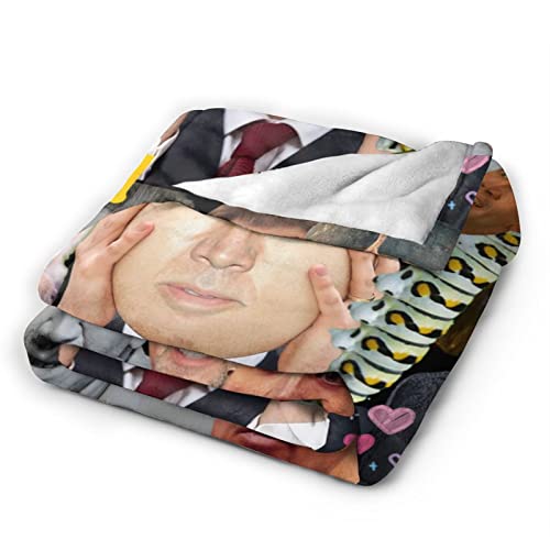 Blanket Nicolas Cage Soft and Comfortable Warm Fleece Blanket for Sofa,Office Bed car Camp Couch Cozy Plush Throw Blankets Beach Blankets