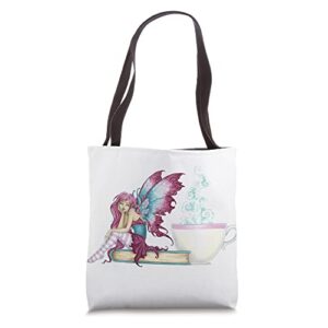 amy brown sunday morning fairy tote bag