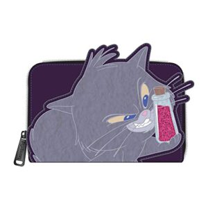 loungefly disney yzma kitty ziparound wallet standard