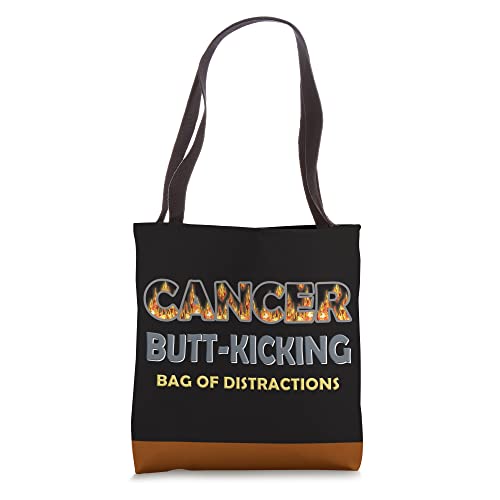 Cancer Fighting Butt-Kicking Bag of Distractions Tote Bag