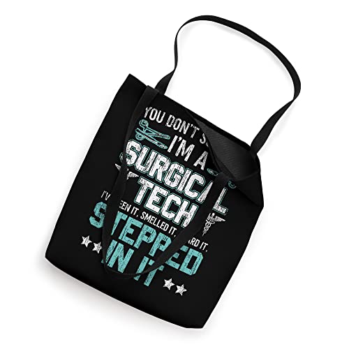 Funny Surgical Tech Medical Technician Healthcare Tote Bag