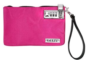 wristlet, 5×8, pink