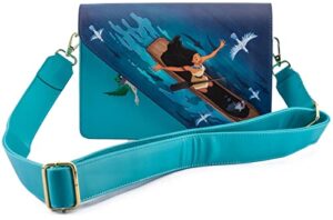 loungefly pocahontas just around the riverbend crossbody bag