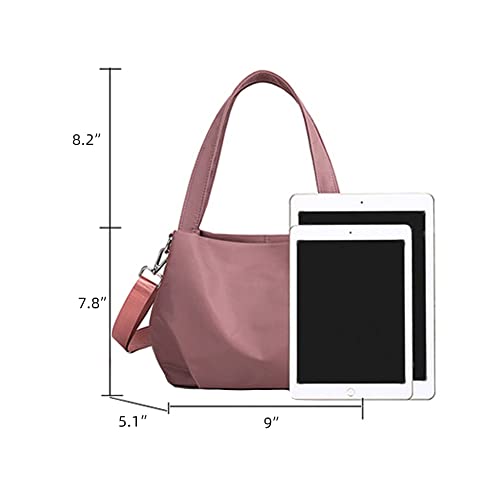 Yohora Handbag for Women Shoulder Bag Waterproof Nylon Crossbody Bag Casual Tote Bag for Travel