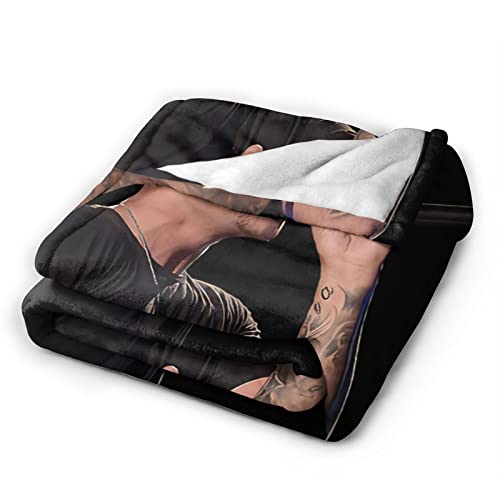 Kane Singer Brown Super Soft Micro Fleece Blanket Home Decoration Warm Flannel Blanket 80"x60"