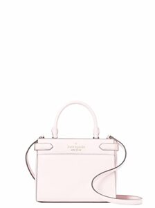 kate spade new york staci small satchel shoulder tote bag chalk pink