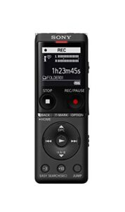 sony icd-ux570 digital voice recorder, icdux570blk