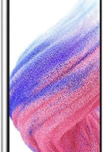 Samsung Galaxy A53 5G (SM-A536E/DS) Dual SIM,128 GB 6GB RAM, Factory Unlocked GSM, International Version - No Warranty - (Awesome White)