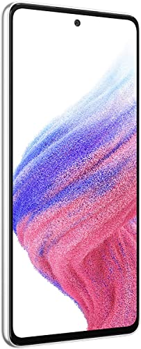 Samsung Galaxy A53 5G (SM-A536E/DS) Dual SIM,128 GB 6GB RAM, Factory Unlocked GSM, International Version - No Warranty - (Awesome White)