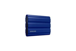 samsung t7 shield 2tb, portable ssd, up to 1050mb/s, usb 3.2 gen2, rugged, ip65 rated, for photographers, content creators and gaming, external solid state drive (mu-pe2t0r/am, 2022), blue