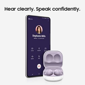 SAMSUNG Galaxy Buds 2 True Wireless Earbuds Noise Cancelling Ambient Sound Bluetooth Lightweight Comfort Fit Touch Control US Version, Lavender