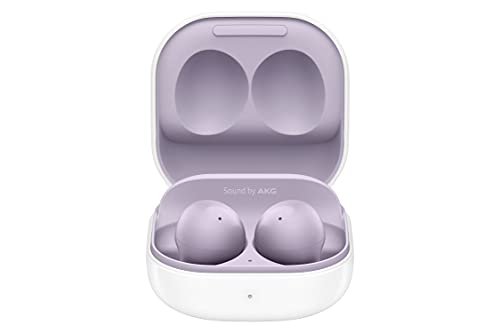 SAMSUNG Galaxy Buds 2 True Wireless Earbuds Noise Cancelling Ambient Sound Bluetooth Lightweight Comfort Fit Touch Control US Version, Lavender