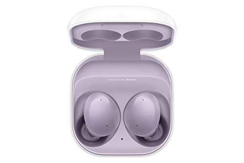 SAMSUNG Galaxy Buds 2 True Wireless Earbuds Noise Cancelling Ambient Sound Bluetooth Lightweight Comfort Fit Touch Control US Version, Lavender