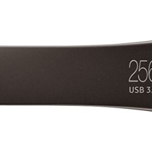 Samsung BAR Plus 256GB - 400MB/s USB 3.1 Flash Drive Titan Gray (MUF-256BE4/AM)