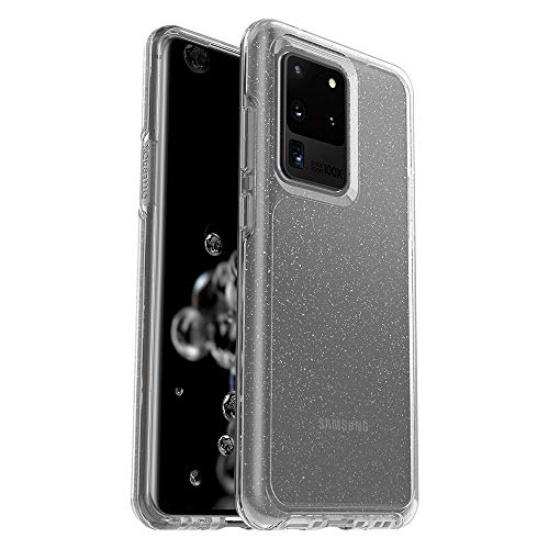 OTTERBOX SYMMETRY CLEAR SERIES Case for Galaxy S20 Ultra/Galaxy S20 Ultra 5G (ONLY - Not compatible with any other Galaxy S20 models) - STARDUST (SILVER FLAKE/CLEAR)