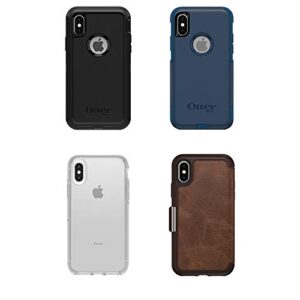 OtterBox DEFENDER SERIES SCREENLESS Case Case for IPhone Xs & IPhone X - Retail Packaging - BLACK